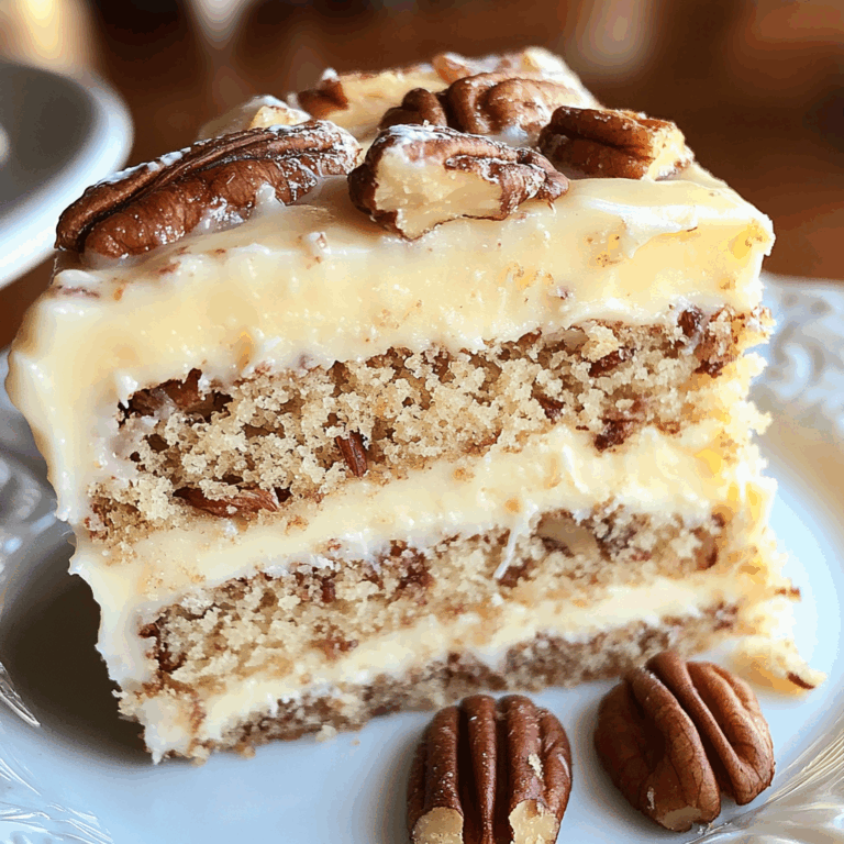 Butter Pecan Bliss Cake: A Toasty, Creamy Dream That’s Pure Comfort in ...